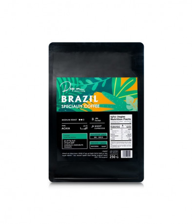 Drip on Specialty Coffee Roasted Beans - Whole Beans 250g Brazil