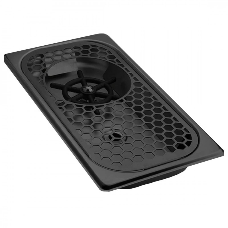 Pitcher Milk RINSER with Side Sprays Drain and Drip Tray for Barista ...