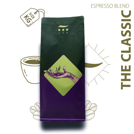 Ash Roastery The Classic - Espresso Blend Speciality Coffee Whole Beans ...