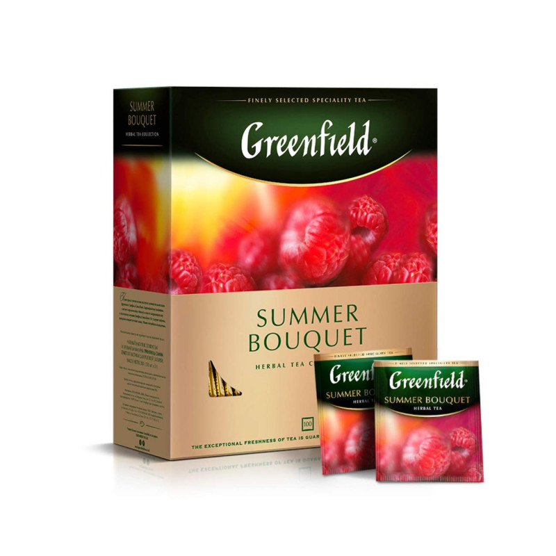 Greenfield tea Summer Bouquet Herbal tea 100 bags