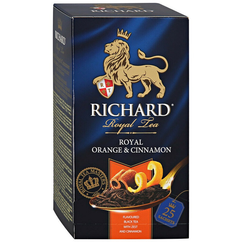 Richard Royal Orange & Cinnamon Black Tea Sachets